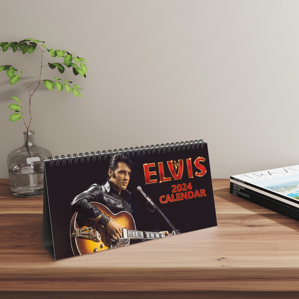 Elvis 2024 Calendar Presley 2024 Desk Calendar the Hillbilly - Etsy Canada