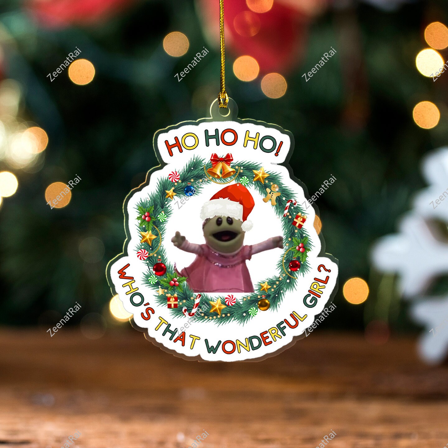 Nanalan Christmas Ornament, Nanalan Meme Ornament Nanalan Fanart sold ...