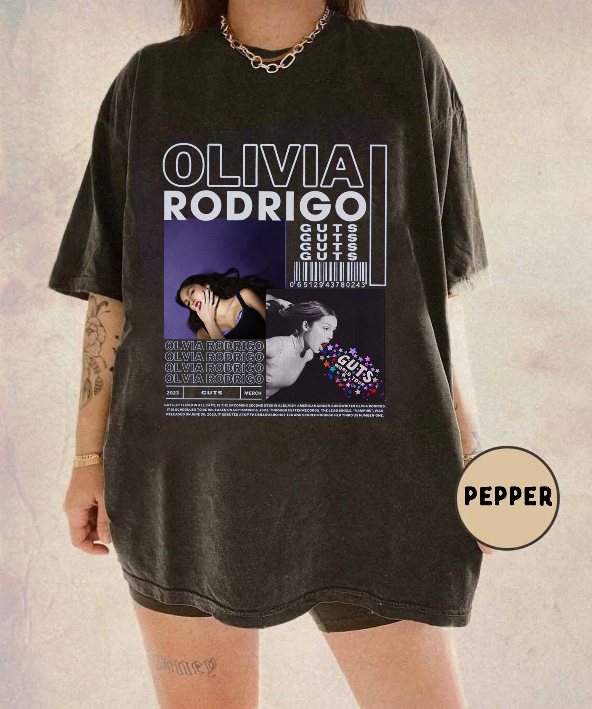 Olivia Rodrigo 90s Retro Shirt Guts Tour 2024 Shirt Olivia - Etsy