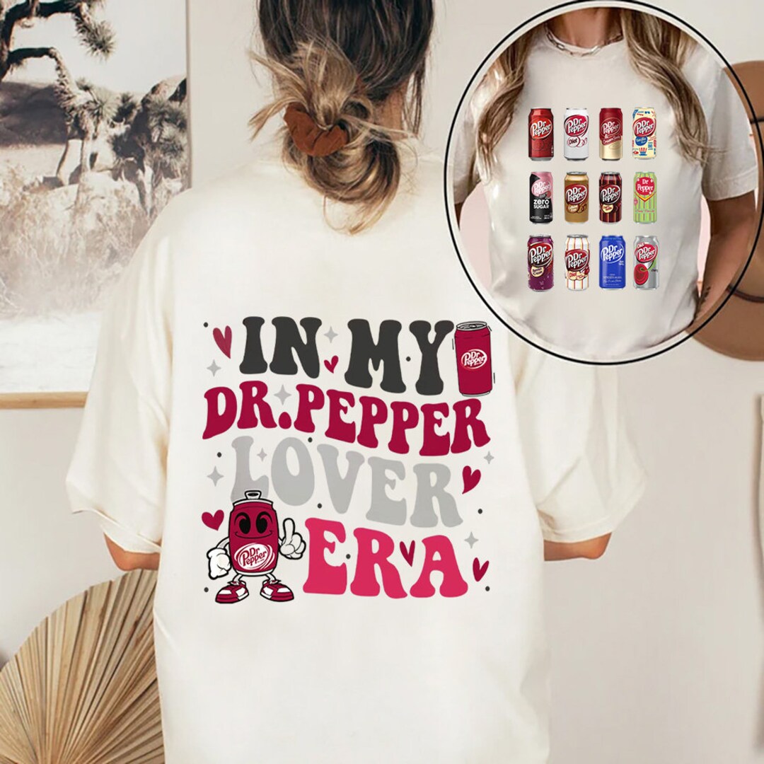 Dr Pepper Soda Shirt, Trendy Soda Sweatshirt, Retro Soda Canned Shirt ...