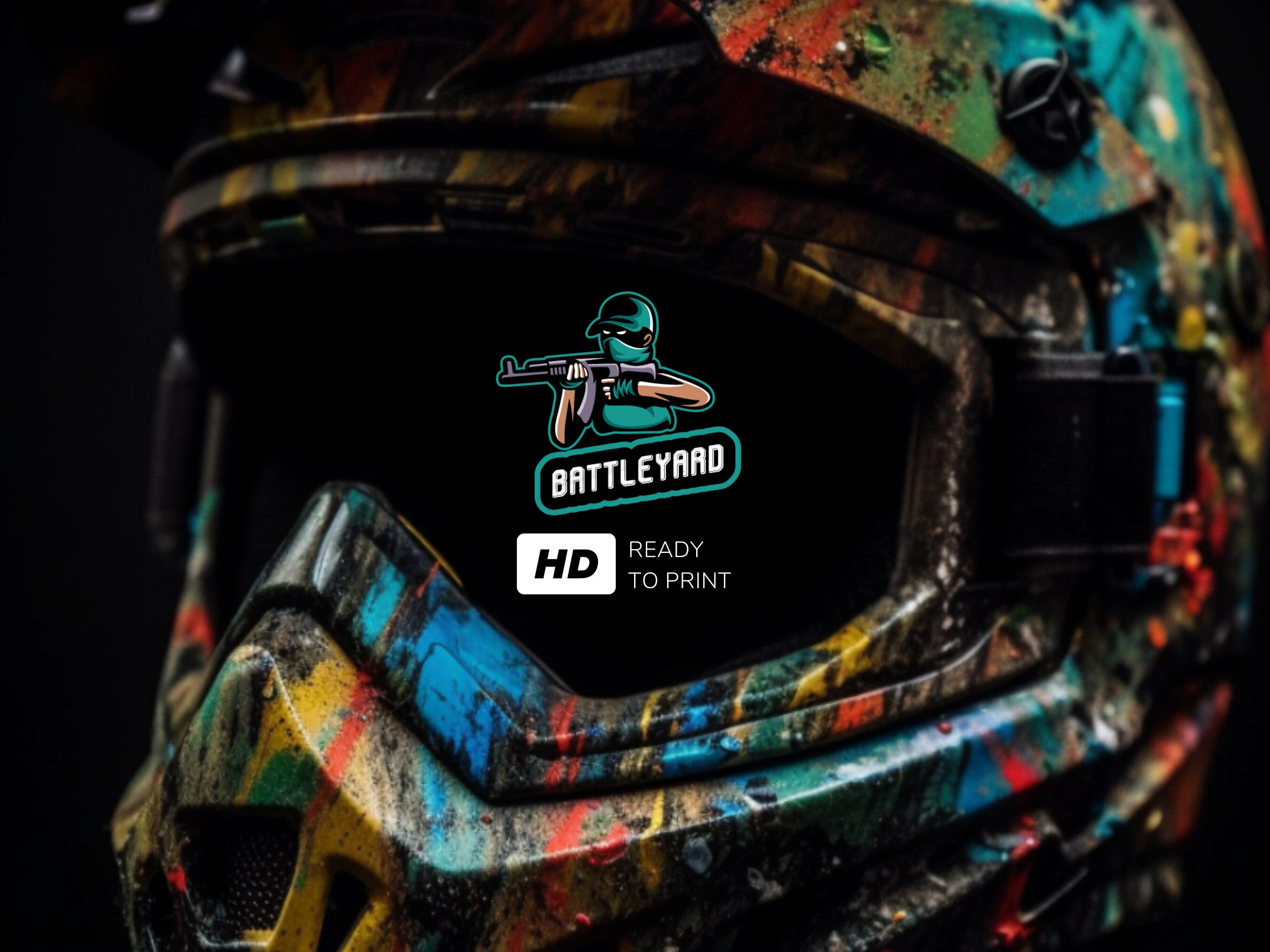 Paintball Printable Poster,wall Art,flyer,sign.ready2print for ...