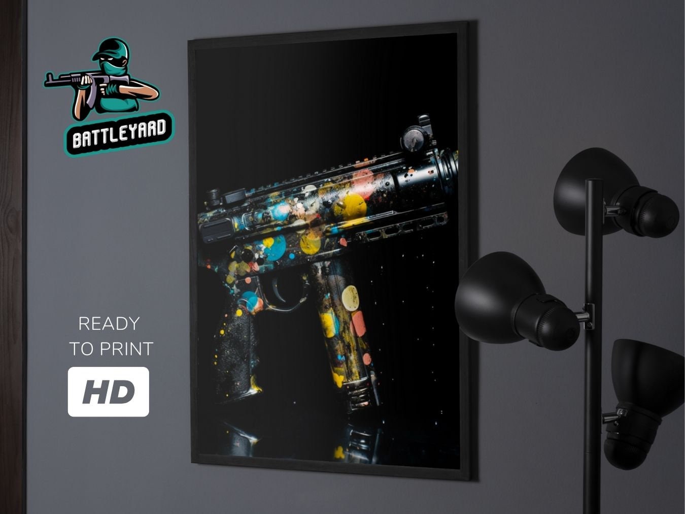 Paintball Printable Poster,wall Art,flyer,sign.ready2print for ...