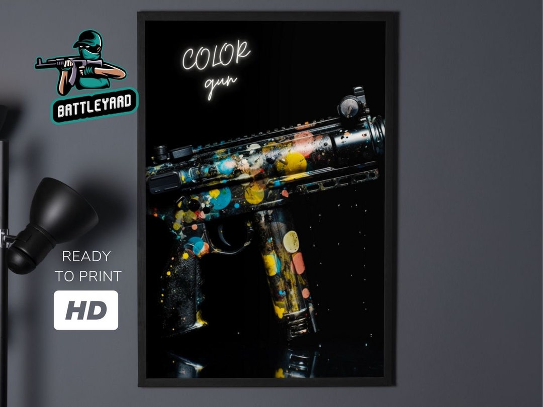 Paintball Printable Poster,wall Art,flyer,sign.ready2print for ...