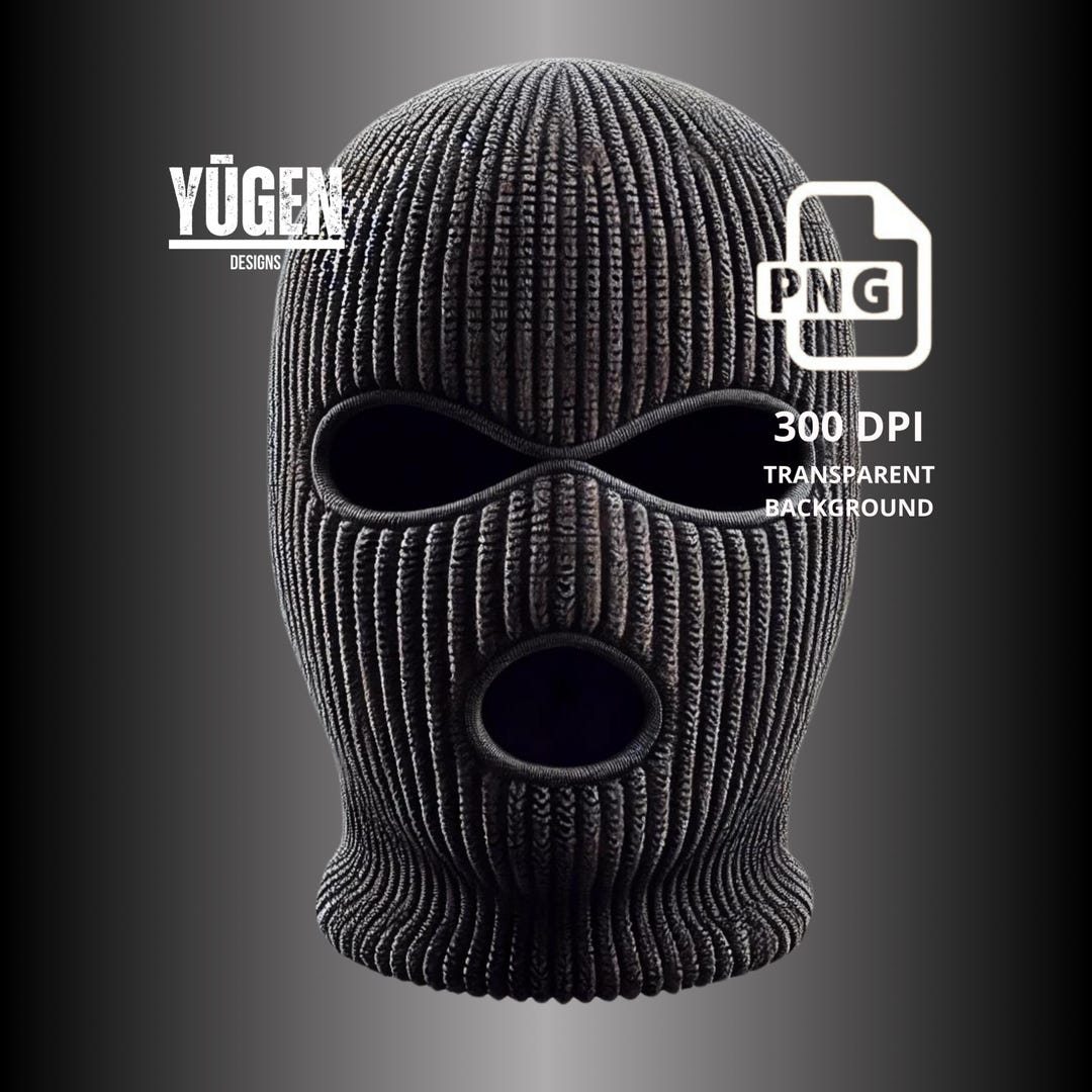 Black Ski Mask Png Gangsta Themed Png Womans Ski Mask Png Girl Ski Mask ...