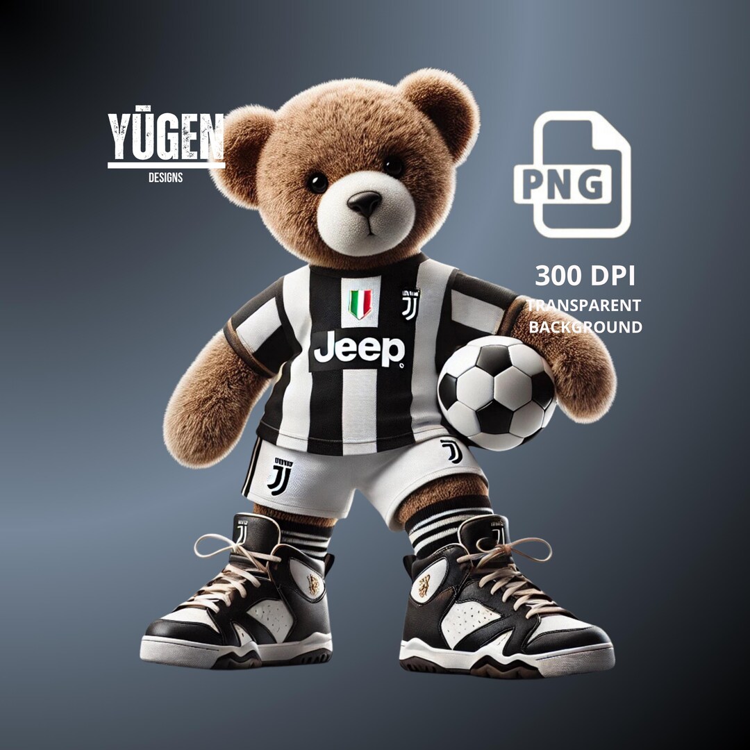 Football Teddy Bear Png, Football PNG, Teddy Bear Football Design ...