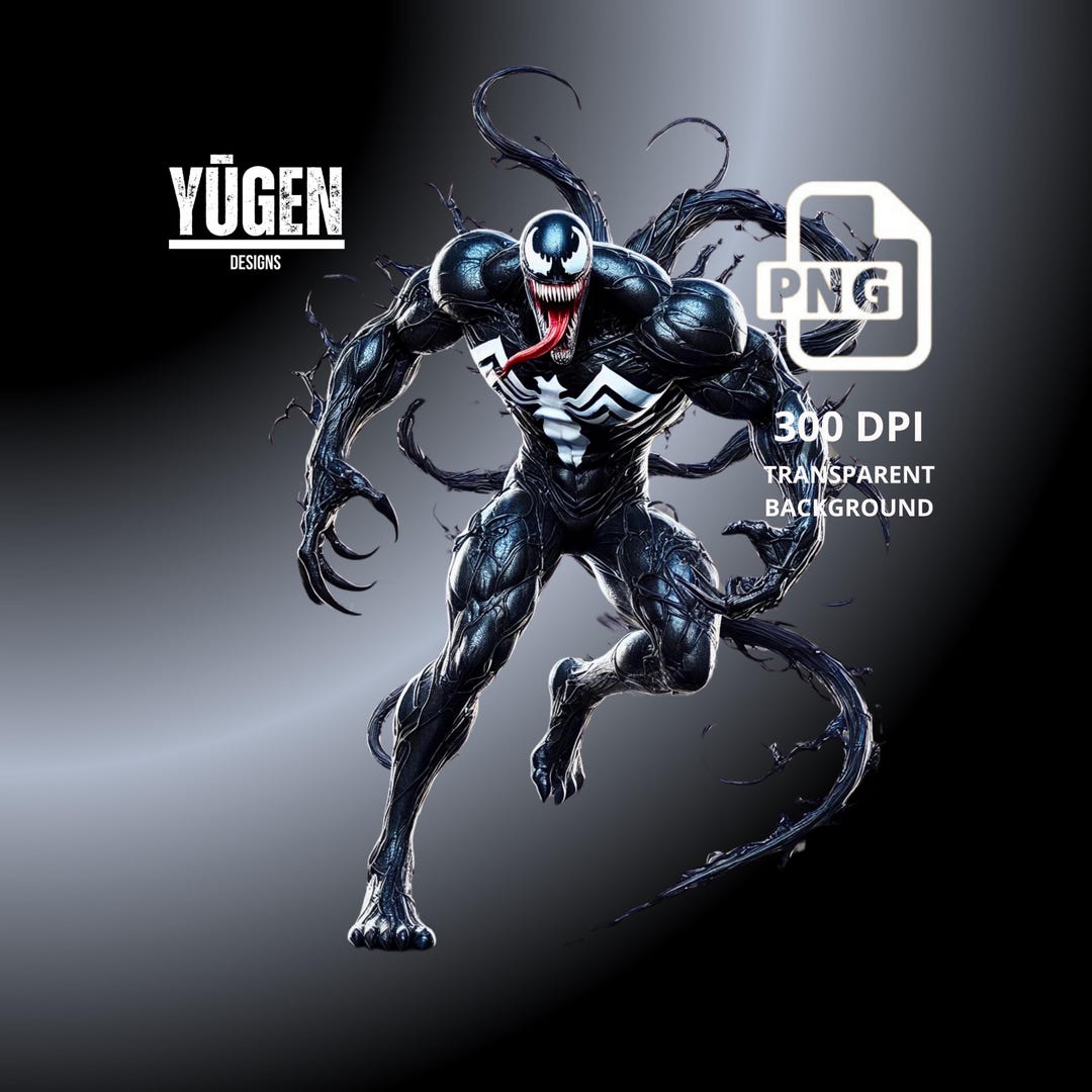 Venom Digital File, Venom Png, Printable Design, High Quality ...