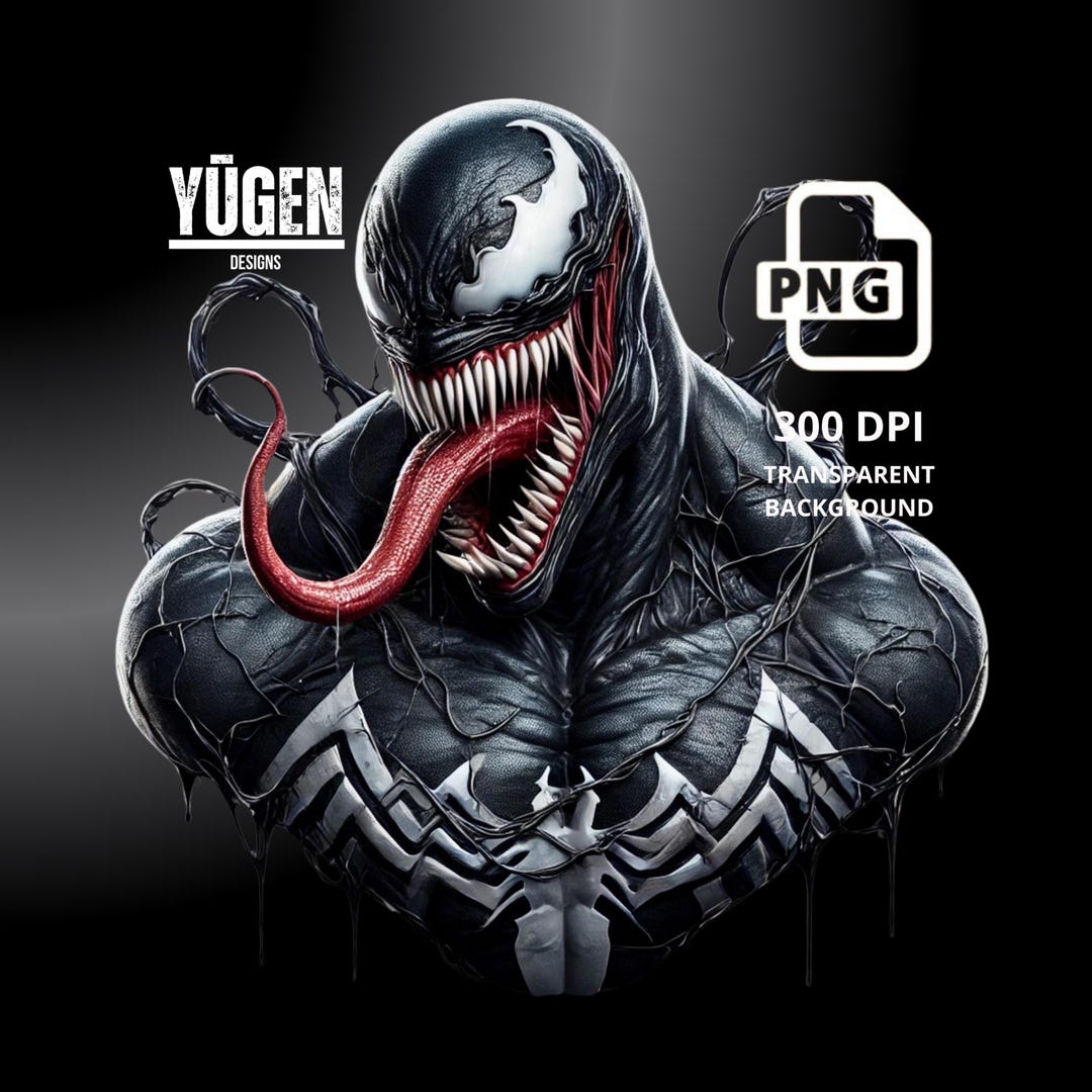 Venom Digital File, Venom Png, Printable Design, High Quality ...