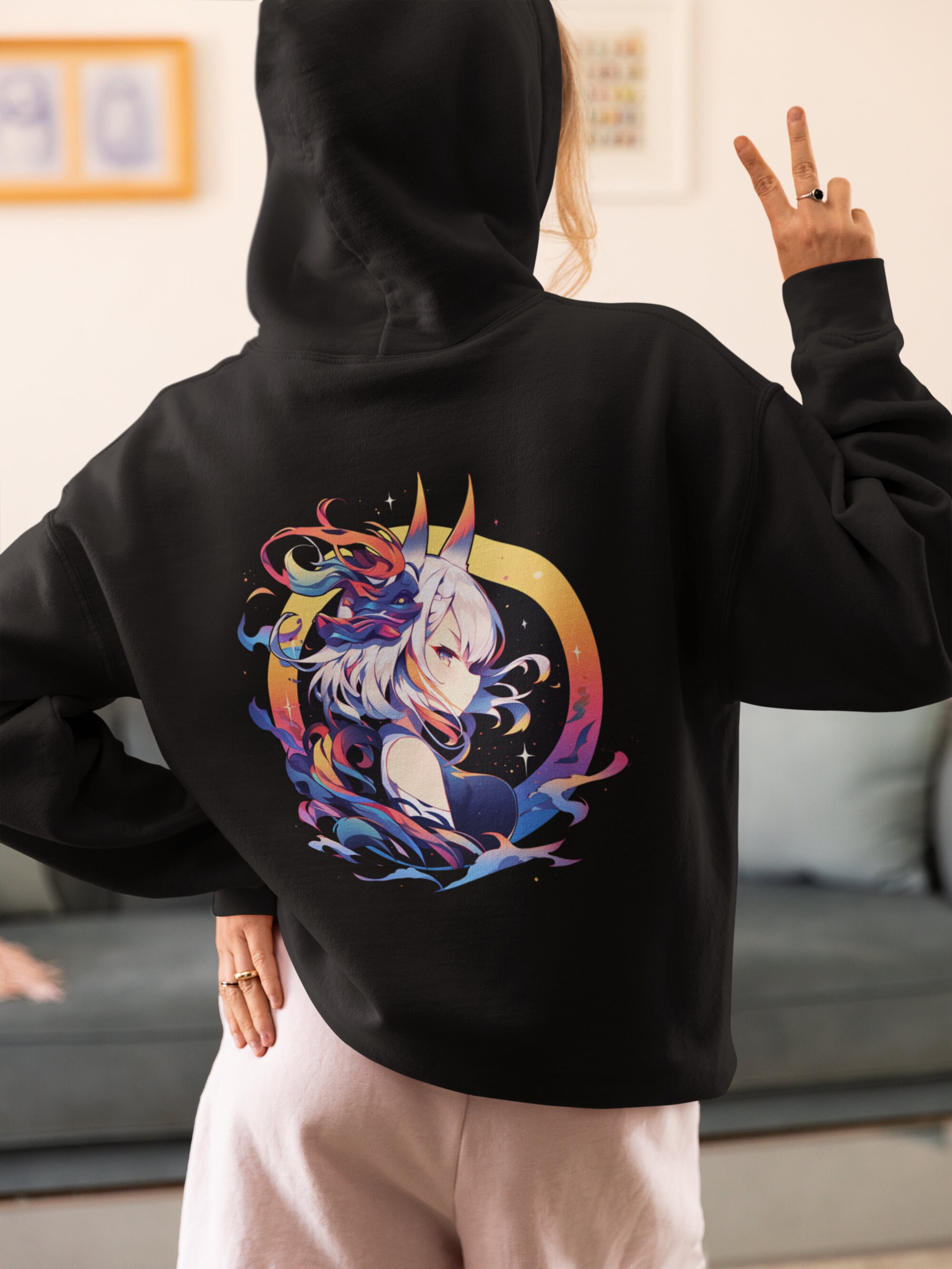 Yokai Girl T-shirt Design PNG, Digital Download PNG, Commercial Use ...