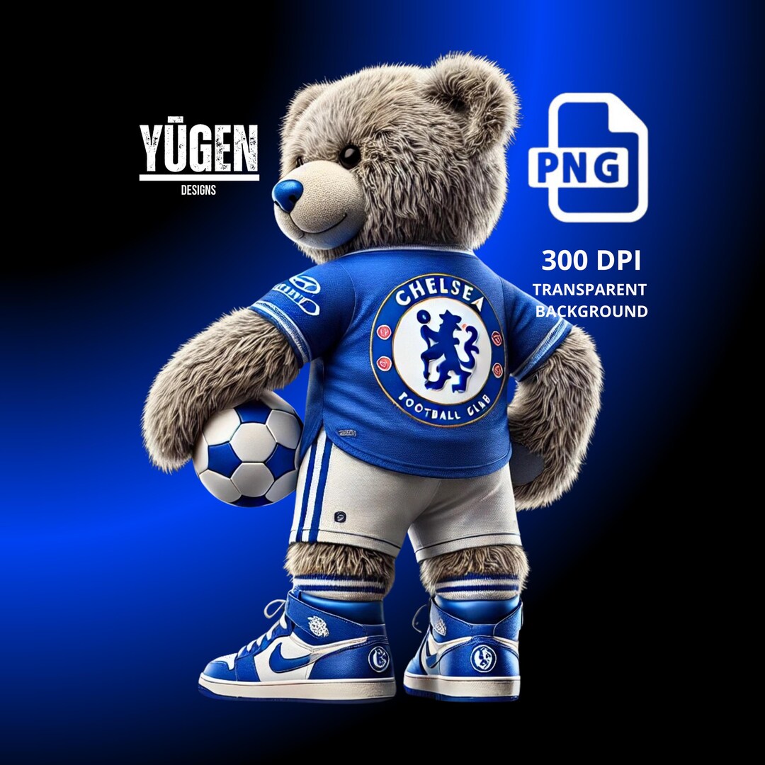 Football Teddy Bear Png, Football PNG, Teddy Bear Football Design ...
