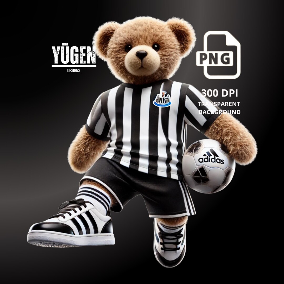 Football Teddy Bear Png, Football PNG, Teddy Bear Football Design ...