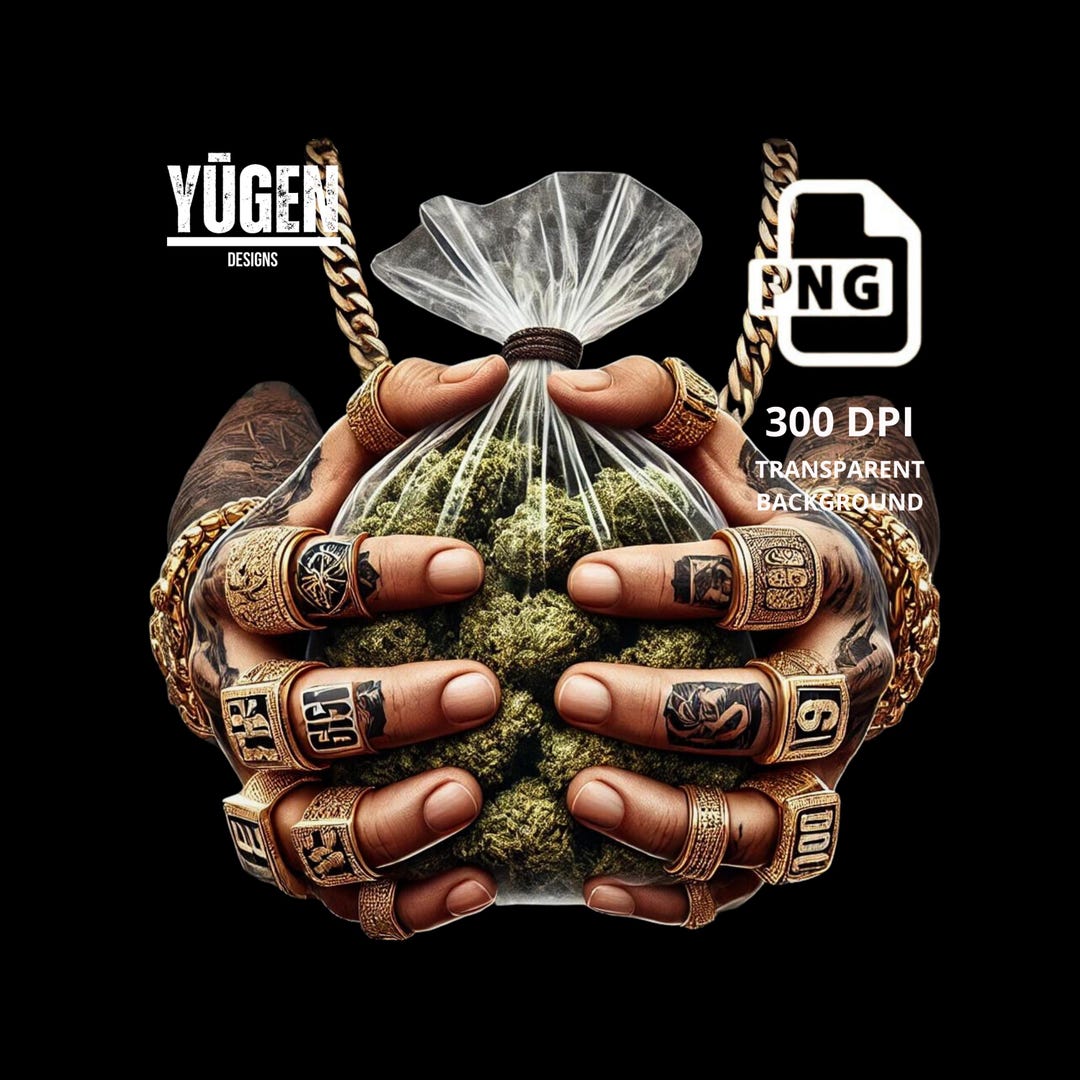 Gangsta Png, Weed Png, Mariuana Png, Mens Jewelry Png, Bag of Marijuana ...