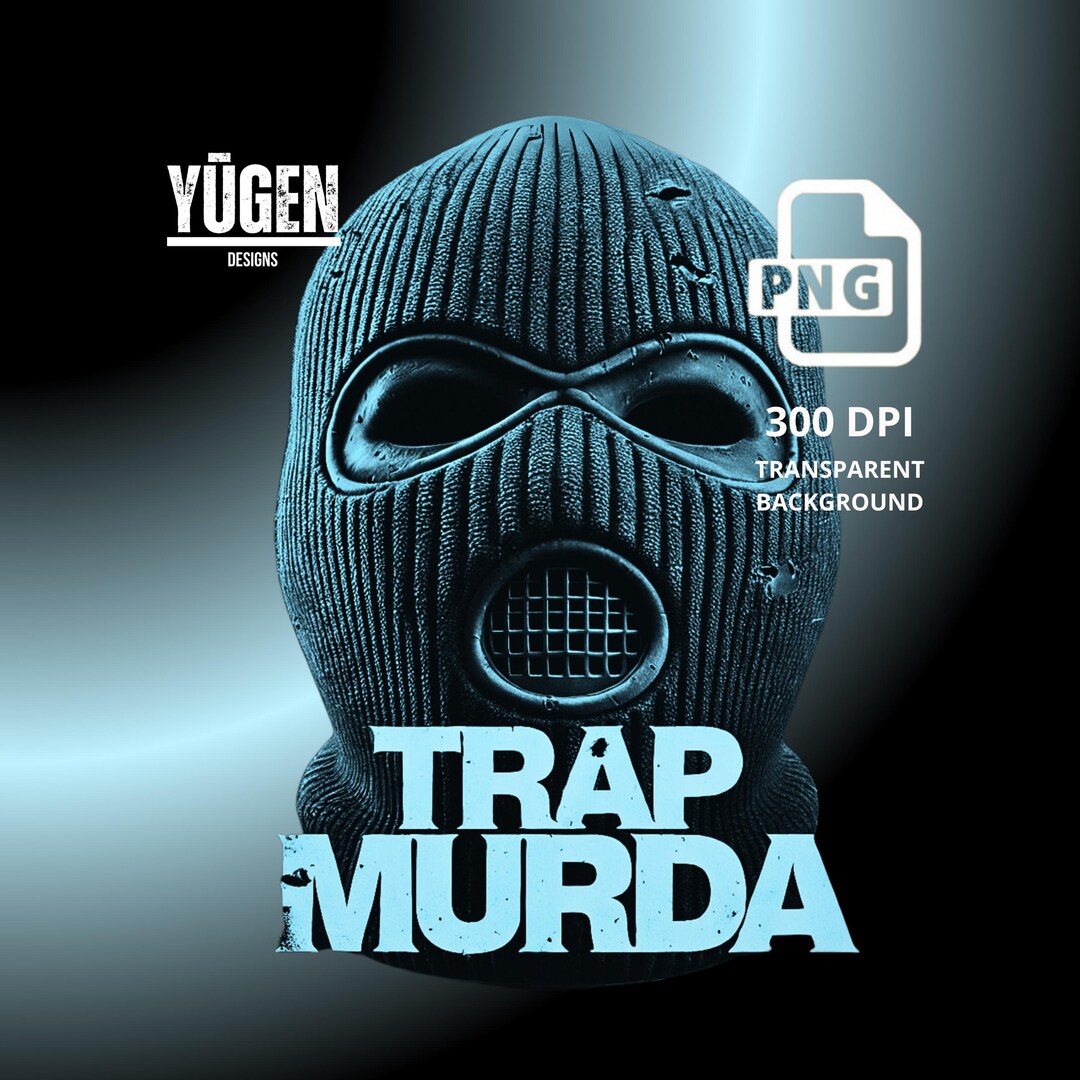 Trap Murda Ski Mask Png Gangsta Png Streetwear Png Gangster Ski Mask ...