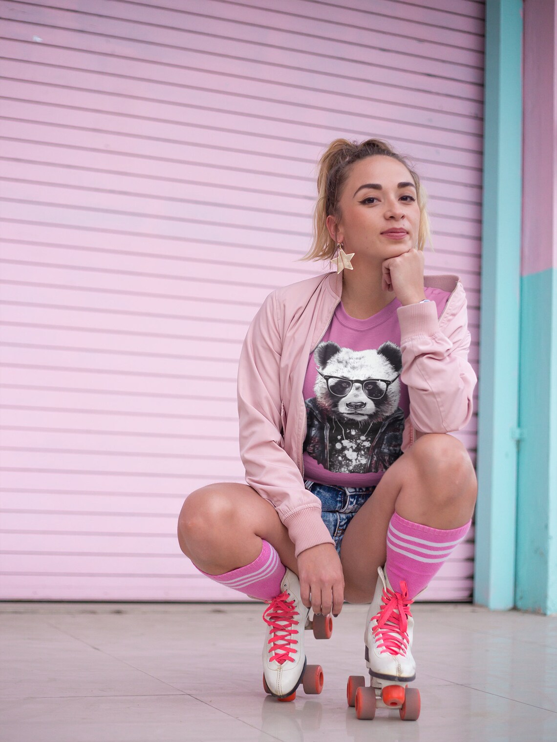 Panda With Attitude PNG Bear T-shirt Sticker Digital File - Etsy