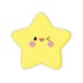 Kawaii Winking Star Kiss-cut Sticker - Etsy