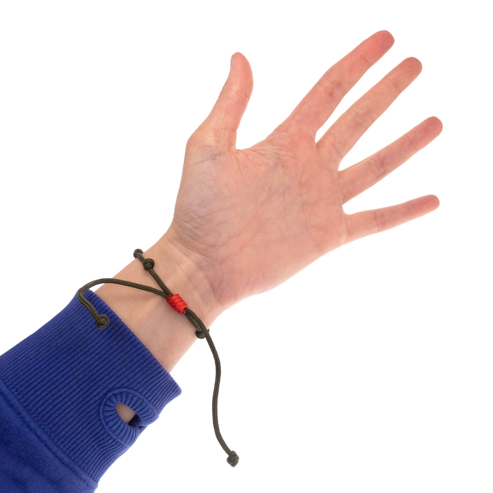 Red String Bracelet With 7 Knots. Bracelet for Protection and Good Luck ...