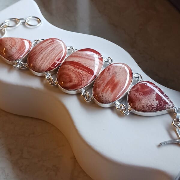 Large Stone Bracelet - Etsy
