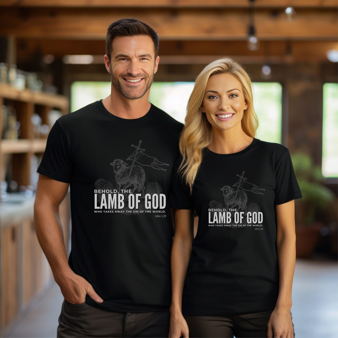 Jesus Lamb of God T-shirt - Perfect to Use During Lent, Reflecting on ...