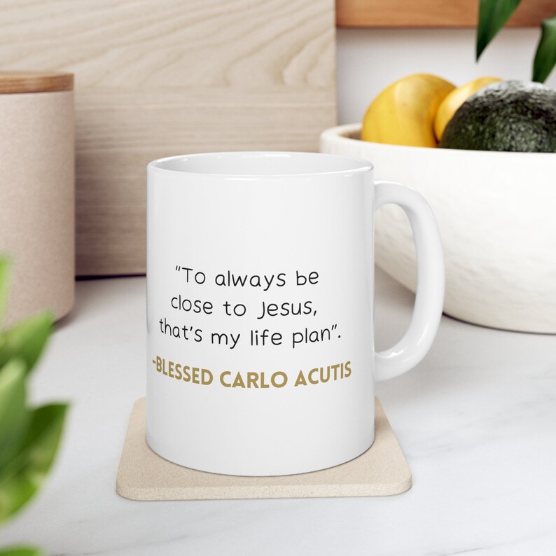 Carlo Acutis Coffee Mug Patron Saint of the Internet Inspirational My ...