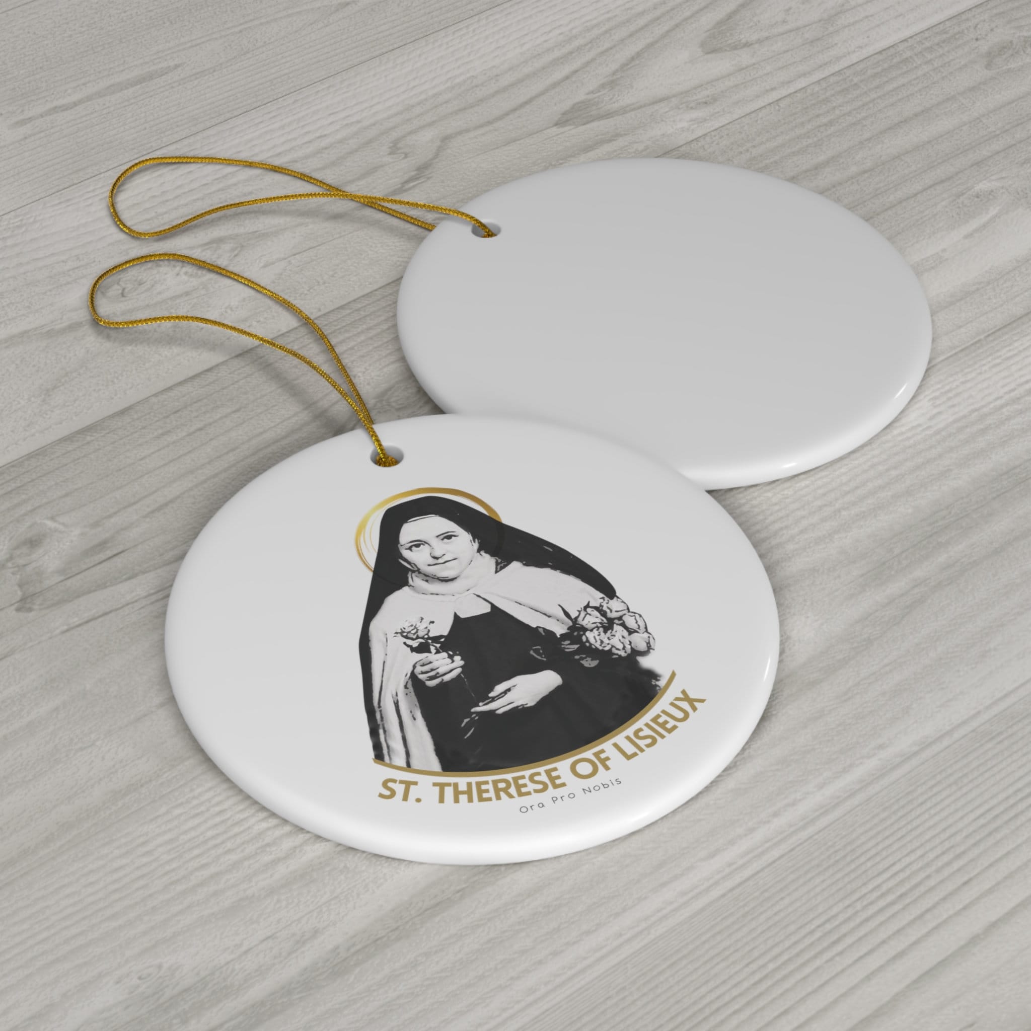 Saintly Saint Therese of Lisieux Ornament Gift Ceramic Ornament Gifted ...
