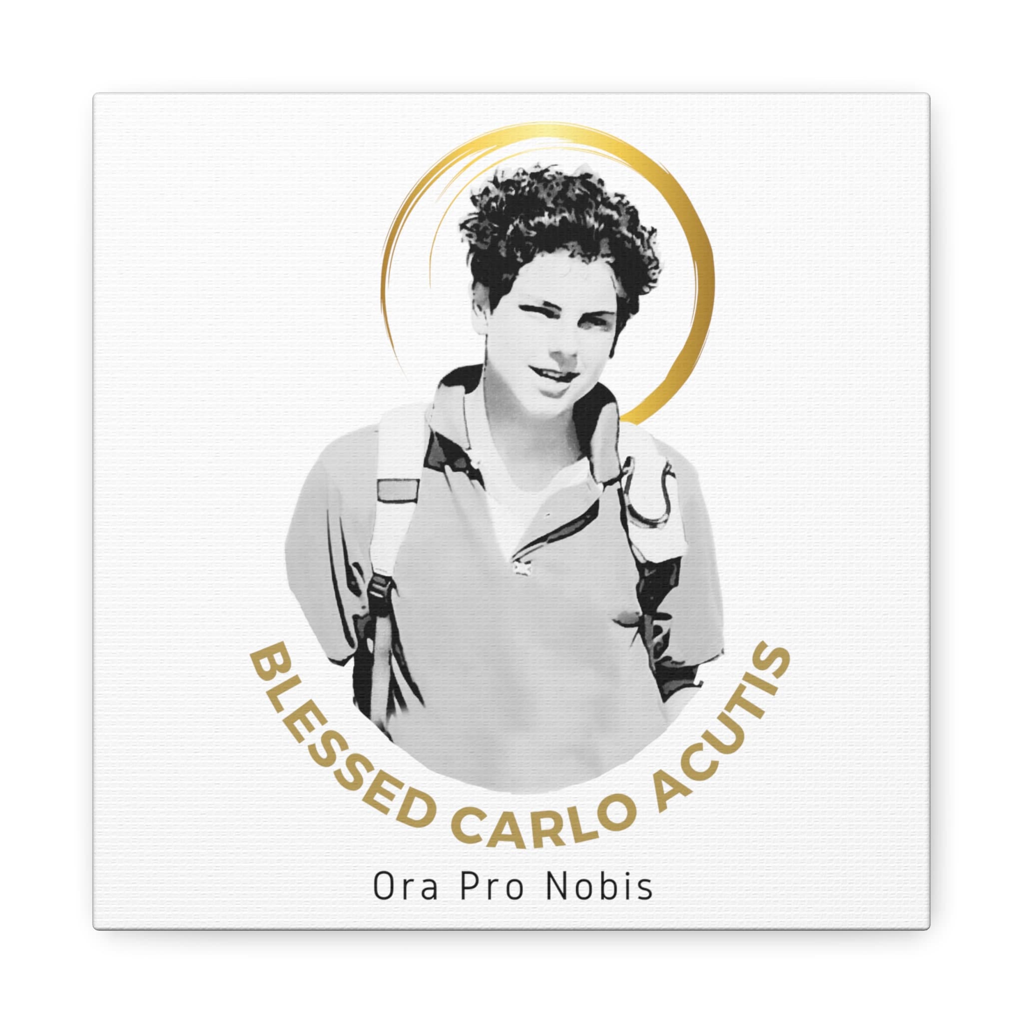 Blessed Carlos Acutis Canvas Gallery Wraps Inspiringly Catholic ...