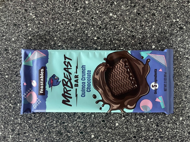 Feastables Mr. Beast Chocolate Bar various Varieties - Etsy