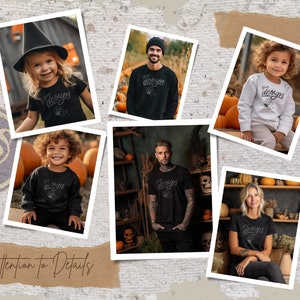 Halloween Mockup Bundle, T-shirt Mockup Bundle Halloween Theme, Pumpkin ...