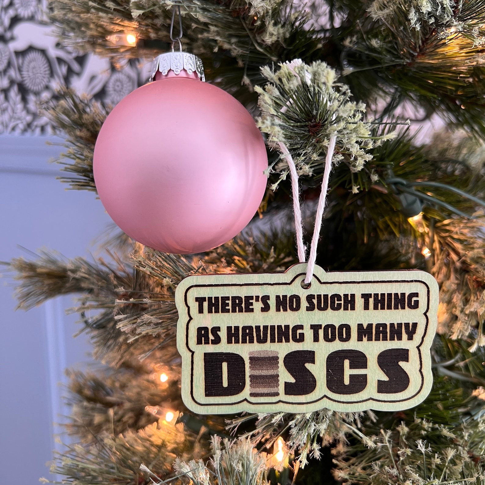 There's No Such Thing as Having Too Many Discs Wooden Disc - Etsy