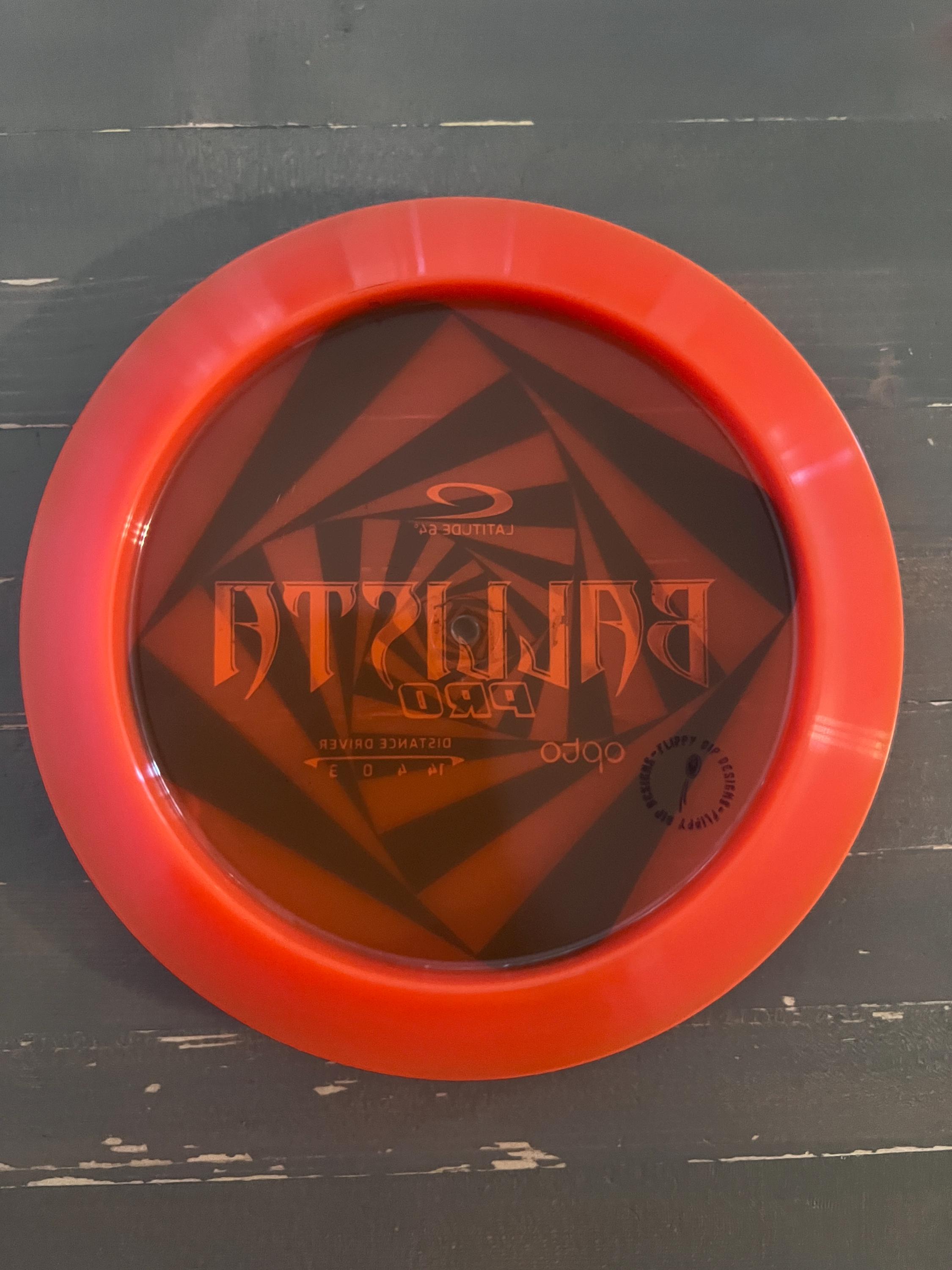 Custom Dyed Ballista Pro Opto | Dyed Discs | Disc Golf Gift | Frisbee ...