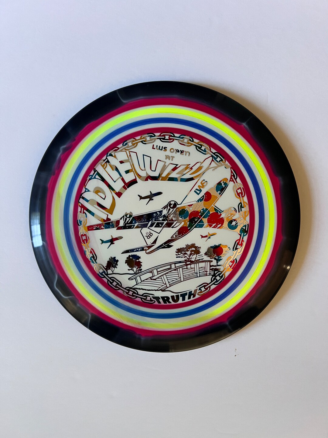 Custom Dyed Orbit Fuzion Truth Disc Golf | Dyed Discs | Disc Golf Gift ...