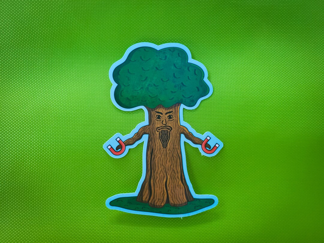 Tree Magnet Disc Golf Sticker | Waterproof Sport Gift | Frisbee Golf ...