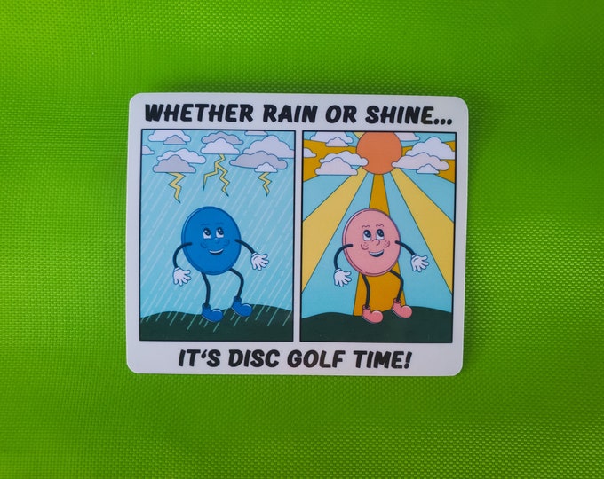 Disc Golf Temporary Tattoo Sticker set of 2 - Etsy