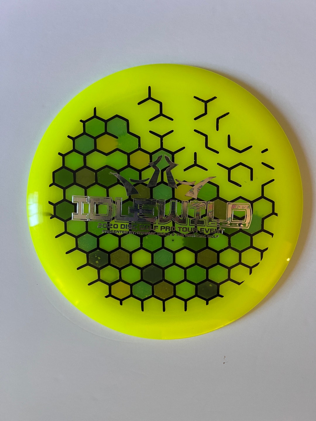Custom Dyed Sergeant Lucid Hex Pattern Disc | Dyed Discs | Disc Golf ...