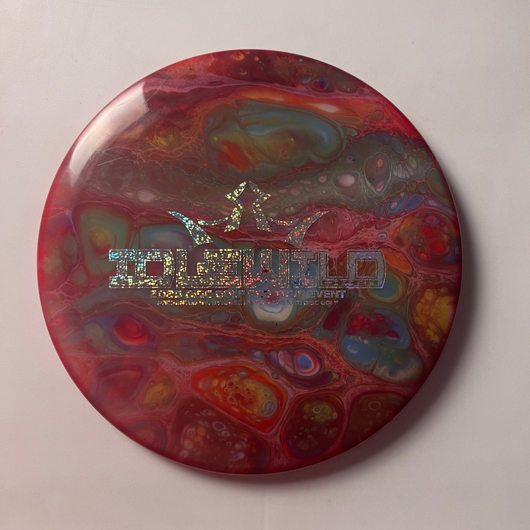 Custom Cell Dyed Explorer Opto Disc | Dyed Discs | Disc Golf Gift ...