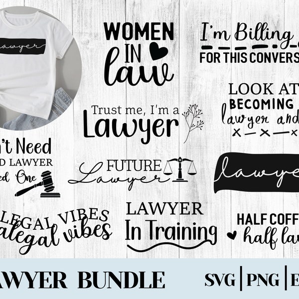 Lawyer Life Svg - Etsy