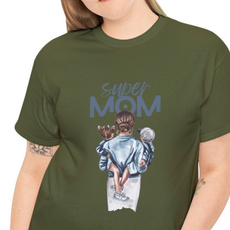 Super Mom T Shirt - Etsy