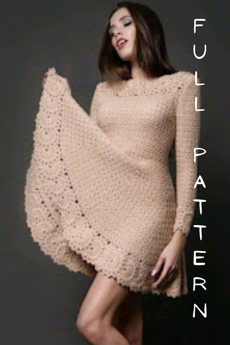 PATTERN: Open Back Pinterest Inspired Dress - Etsy