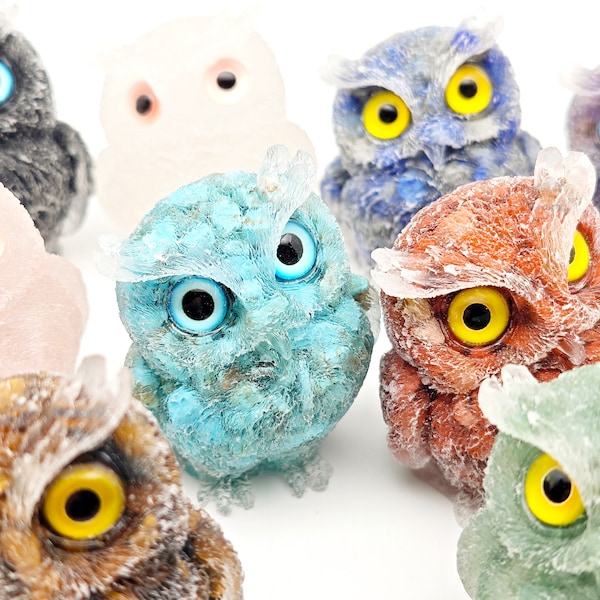 Crystal Owl - Etsy