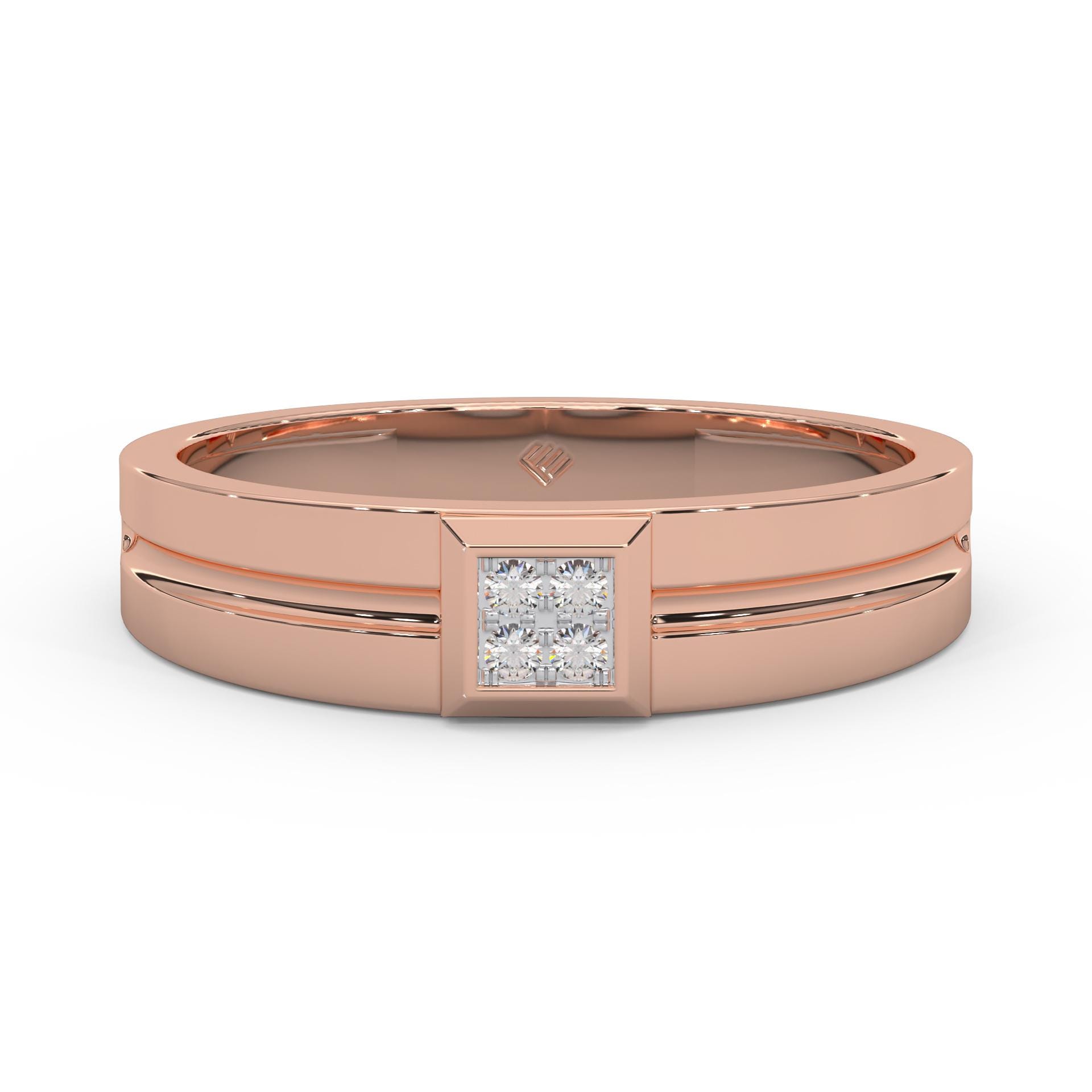 Men's Diamond Wedding Ring | Engagement Ring for Men | Perfect Brother ...