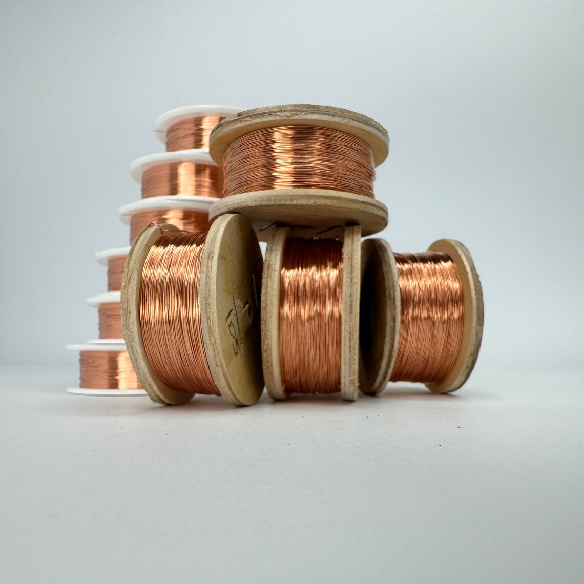 Copper Wire, Solid Copper, 24ga 26ga 29 Ga 32 Ga 38 Gauge Pure Copper ...