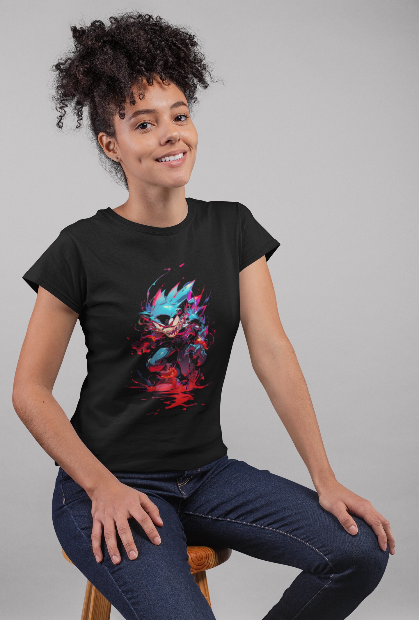 Blue Hedgehog / Horror Merch sonic Inspired / Evil Sinister Halloween ...