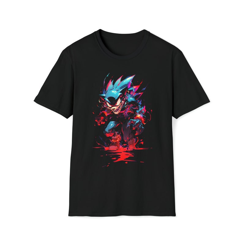 Blue Hedgehog / Horror Merch (sonic Inspired) / Evil Sinister Halloween ...