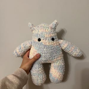 Worry Monster Crochet Pattern - Etsy
