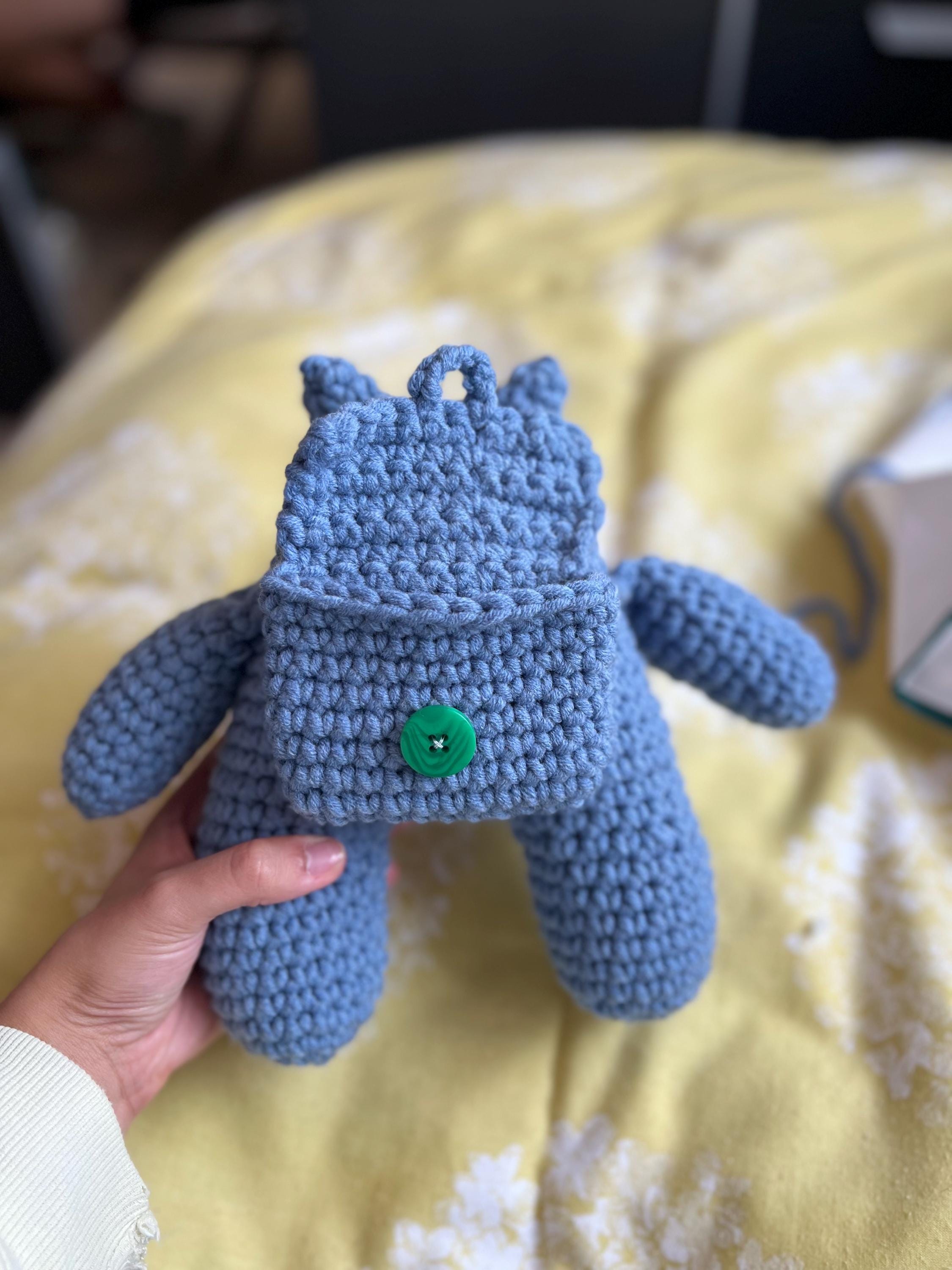 Worry Monster Crochet Pattern - Etsy