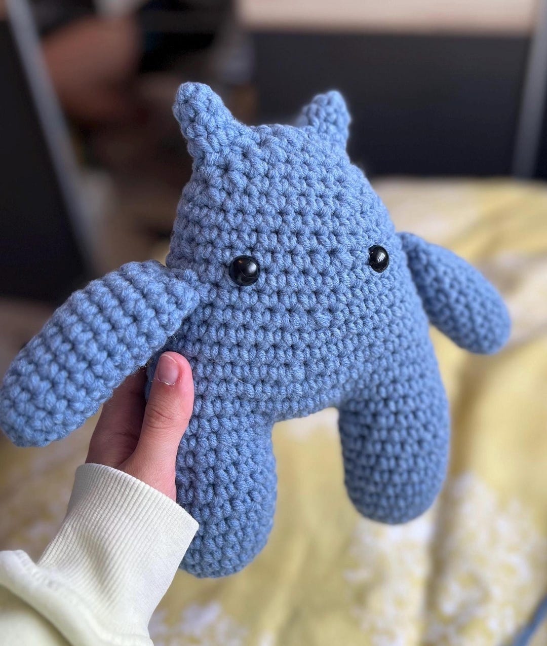 Worry Monster Crochet Pattern - Etsy