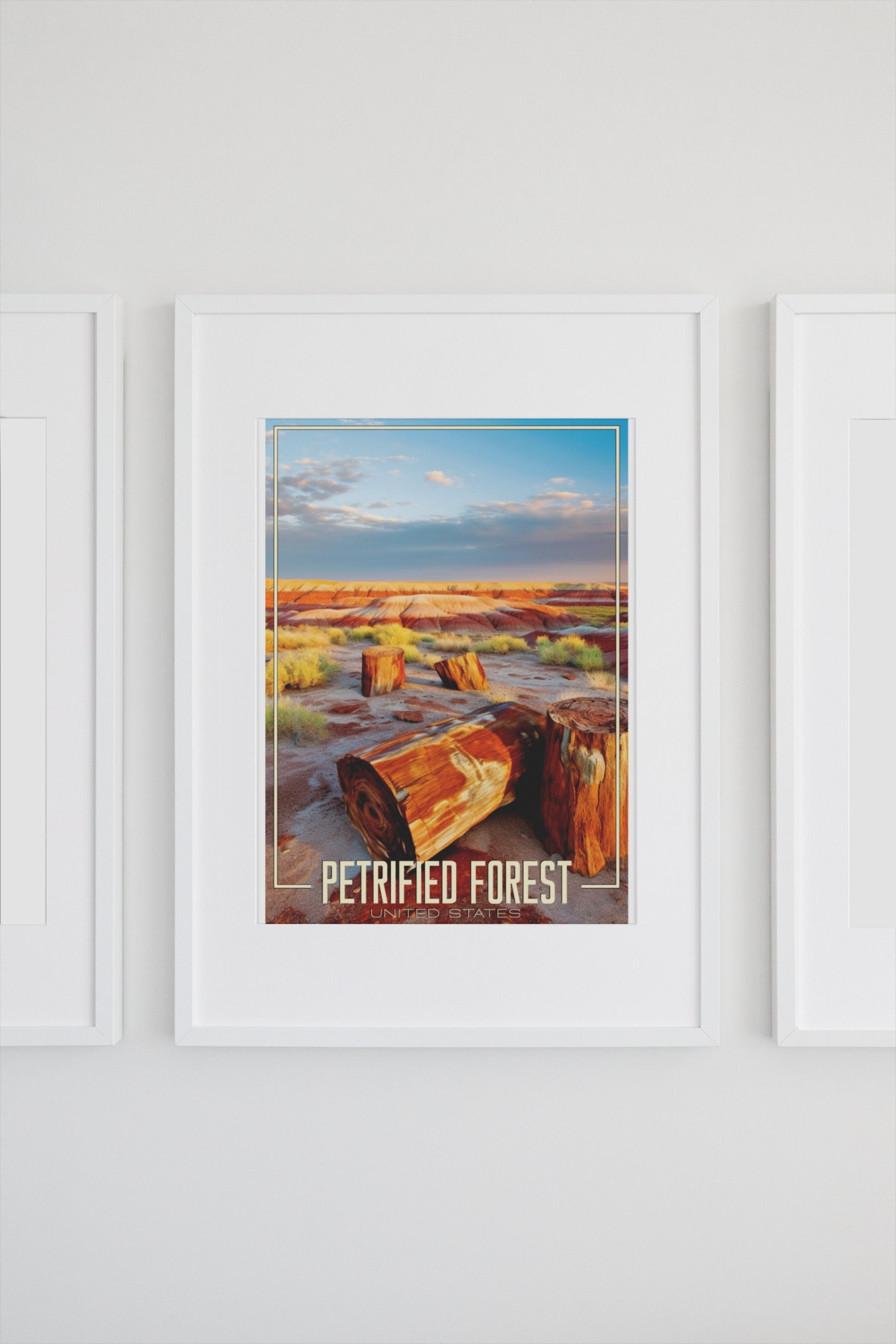 Petrified Forest National Park PNG Wall Art Digital Download - Etsy