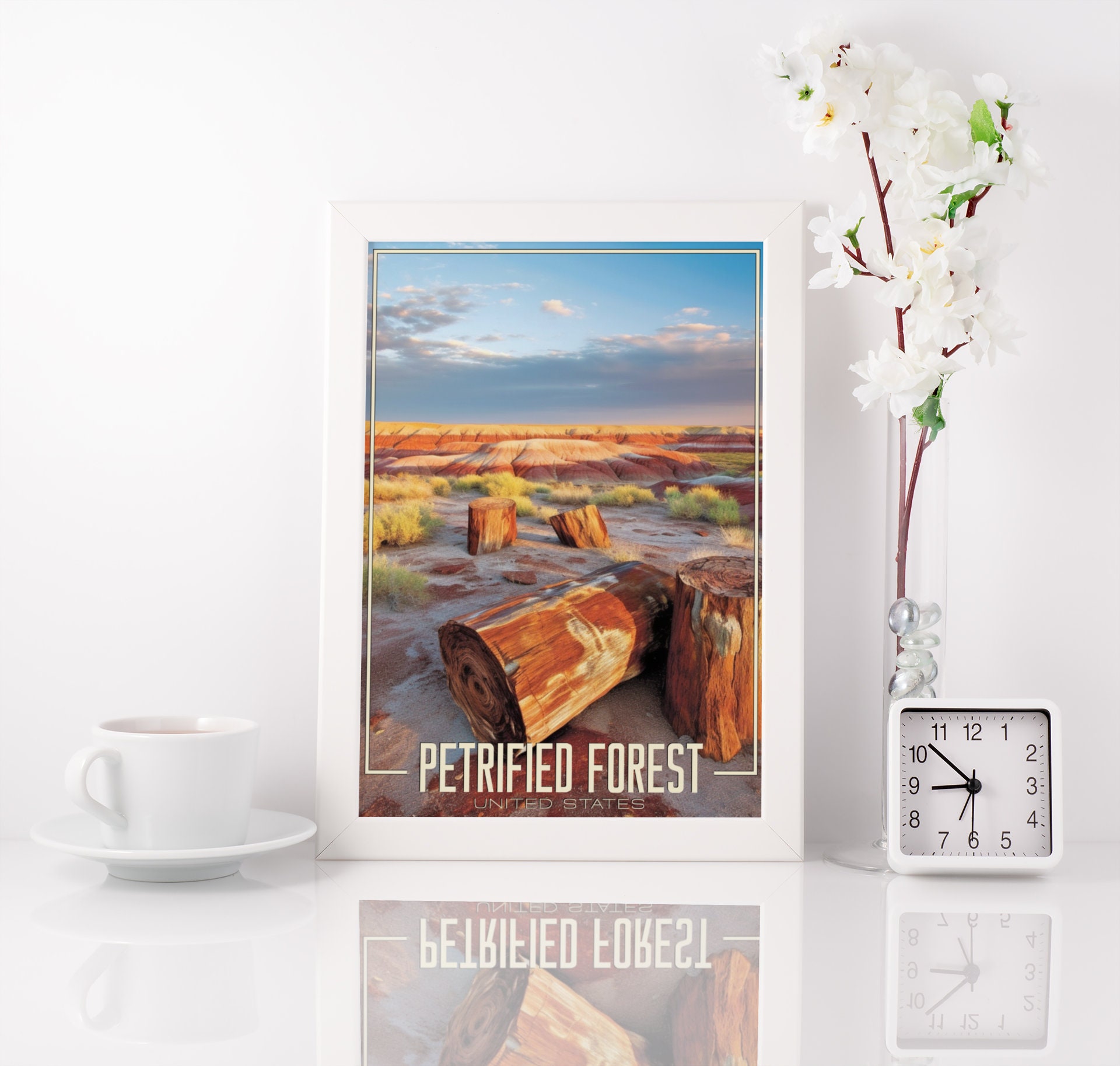 Petrified Forest National Park PNG Wall Art Digital Download - Etsy