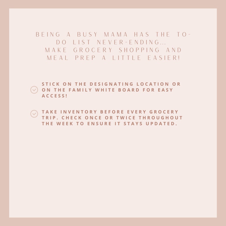 Kitchen Inventory Printable, Food Inventory, Pantry Inventory ...