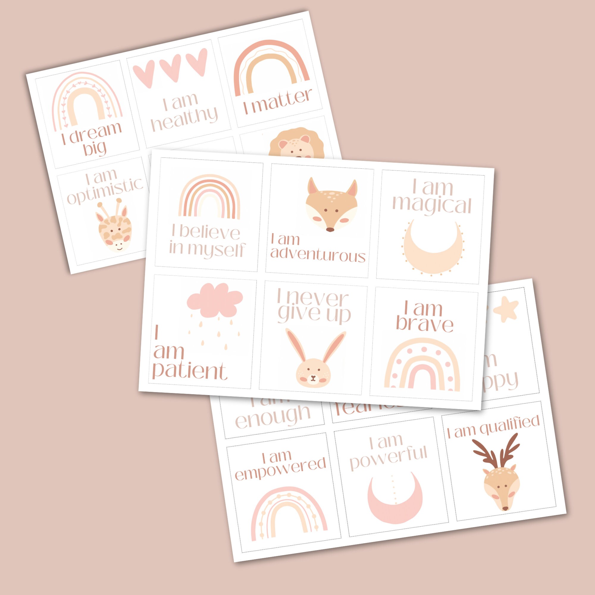 Printable Affirmation Cards for Kids, Positive Affirmations for ...
