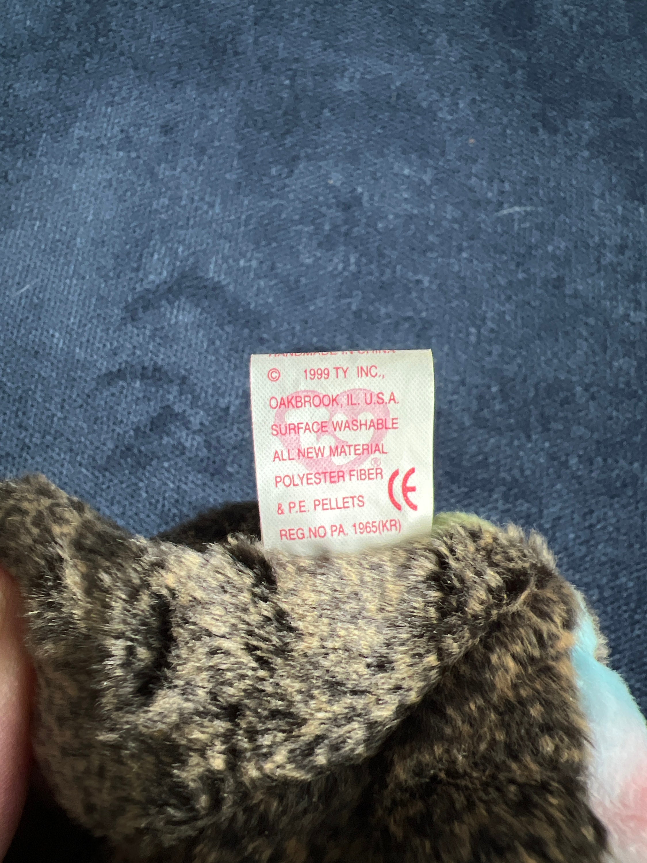 Cheeks Very Rare Beanie Baby - Etsy