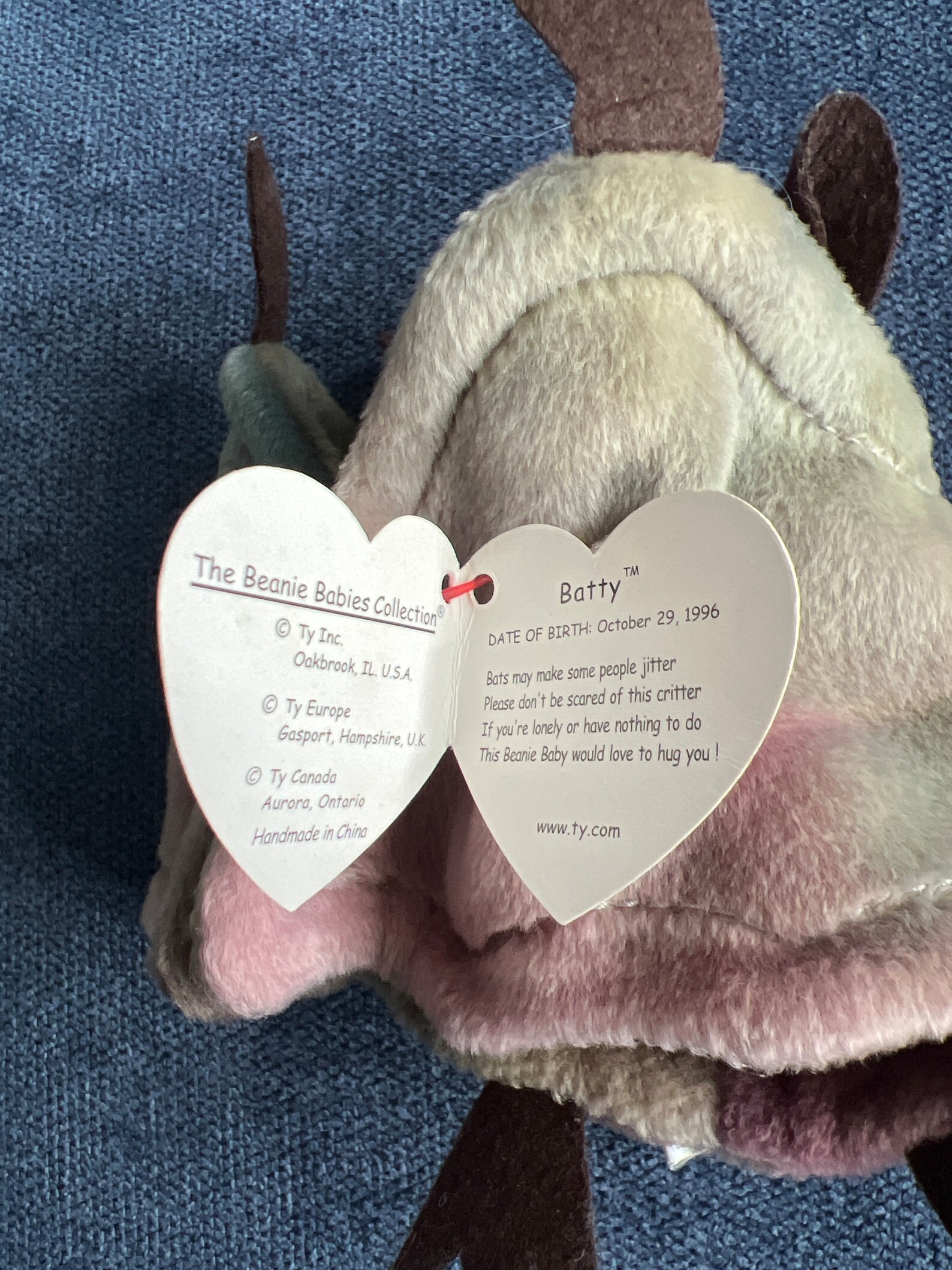 Batty Beanie Baby Collection Extremely Rare - Etsy